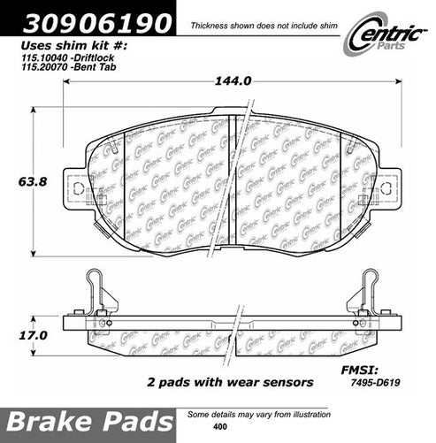 StopTech Sport Brake Pads With Shims And Hardware – FR SPORT