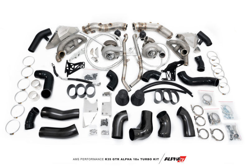 AMS Performance Alpha 18X R35 GTR Turbo Kit with .83 A/R Housing (G35 ...