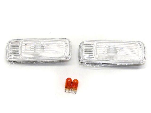 Circuit Sports Front Side Markers (Clear) - Nissan 240SX/180SX/Silvia