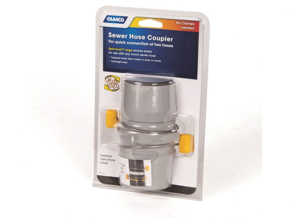 Camco Easy Slip RV Internal Hose Coupler - Internal Hose Coupler Bilin