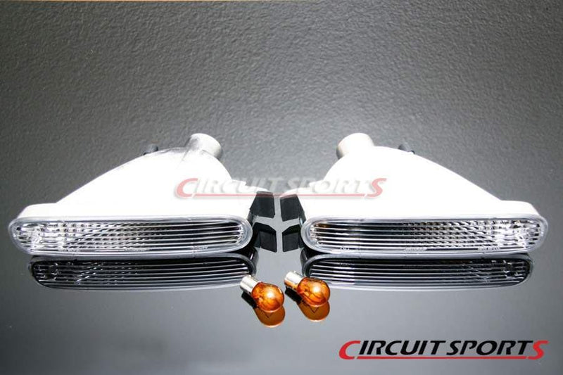 Circuit Sports Front Turn Signals (Clear) - Nissan 240SX/Silvia ('95-9