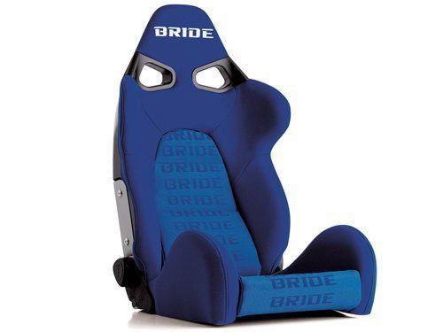 Bride CUGA Reclining Racing Seat Blue Logo