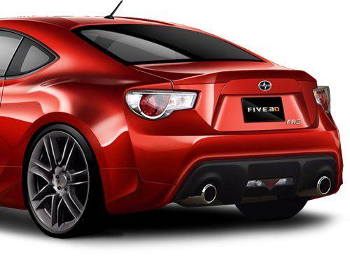 Five AD FR-S Rear Spoiler Kit (Asphalt) FR-S